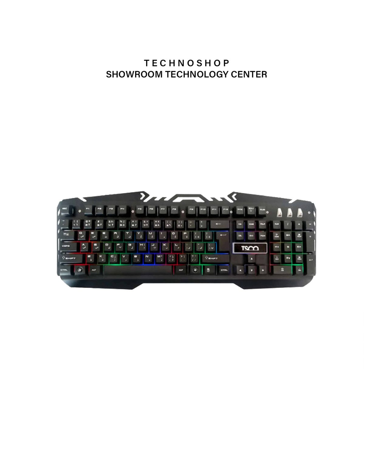 کیبورد تسکو مدل TK 8021L با حروف فارسی – تکنوشاپ